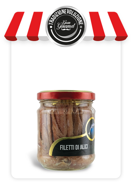 Filetti di Alici - 212 mL – Tradizionevoluzione SRL